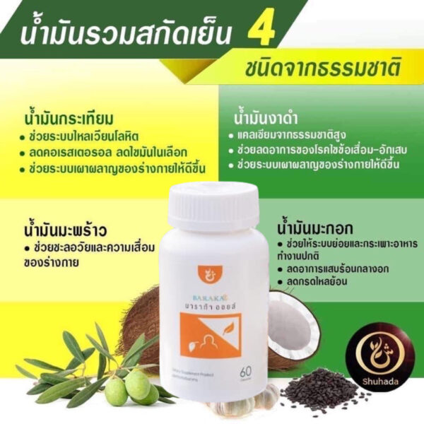 บาราก้าออยล์ (Baraka oil) - SHUHADA